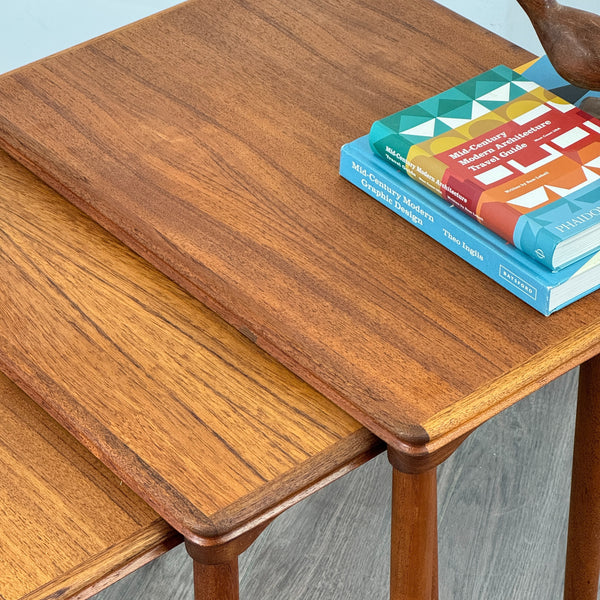 Teak Nesting Table - Decade Five Furniture Co.