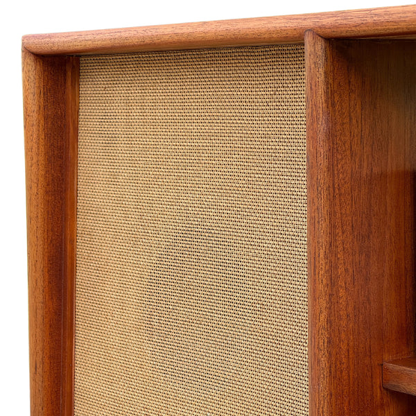 XL Teak Stereo Cabinet - Decade Five Furniture Co.