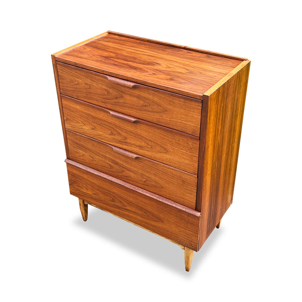 Haddon Hall Walnut Highboy - Decade Five Furniture Co.