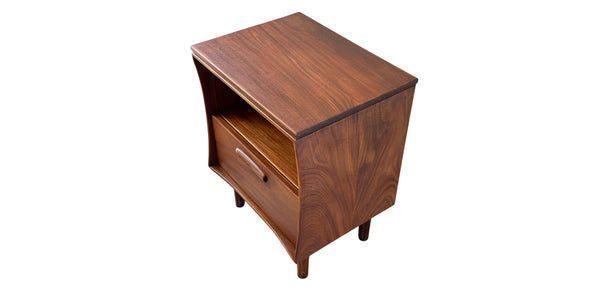 Solid Teak Nightstand by Imperial - Decade Five Furniture Co.
