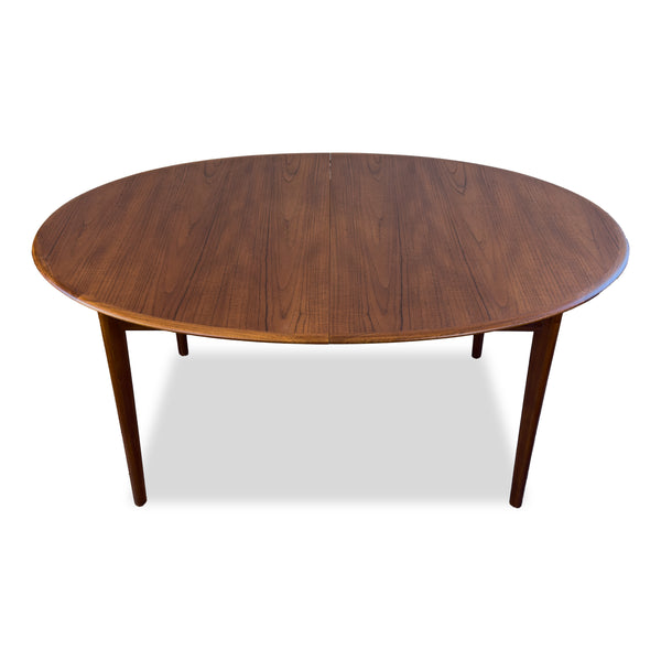 Teak Oval Dining Table - Decade Five Furniture Co.