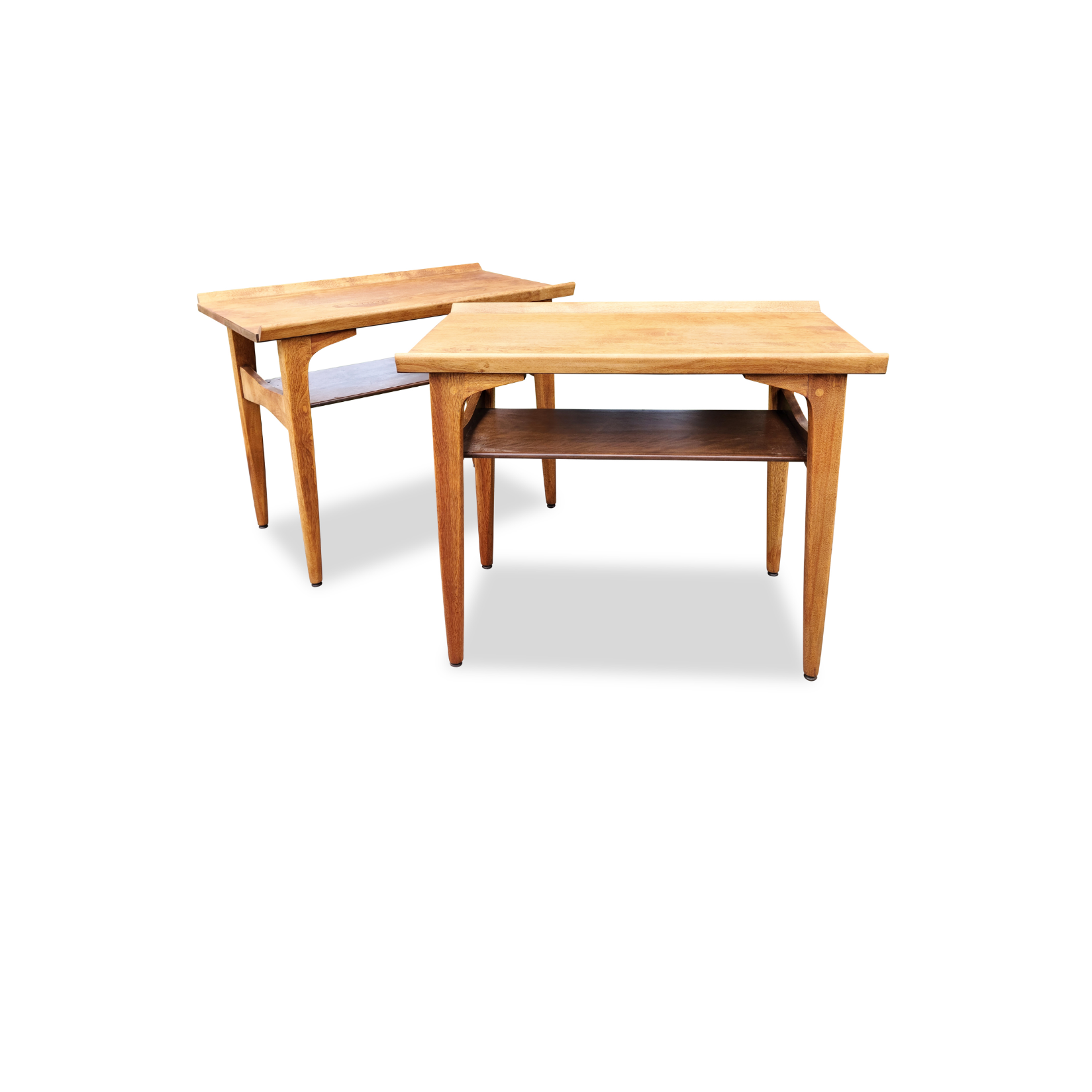 Vintage Maple Side Tables - Decade Five Furniture Co.