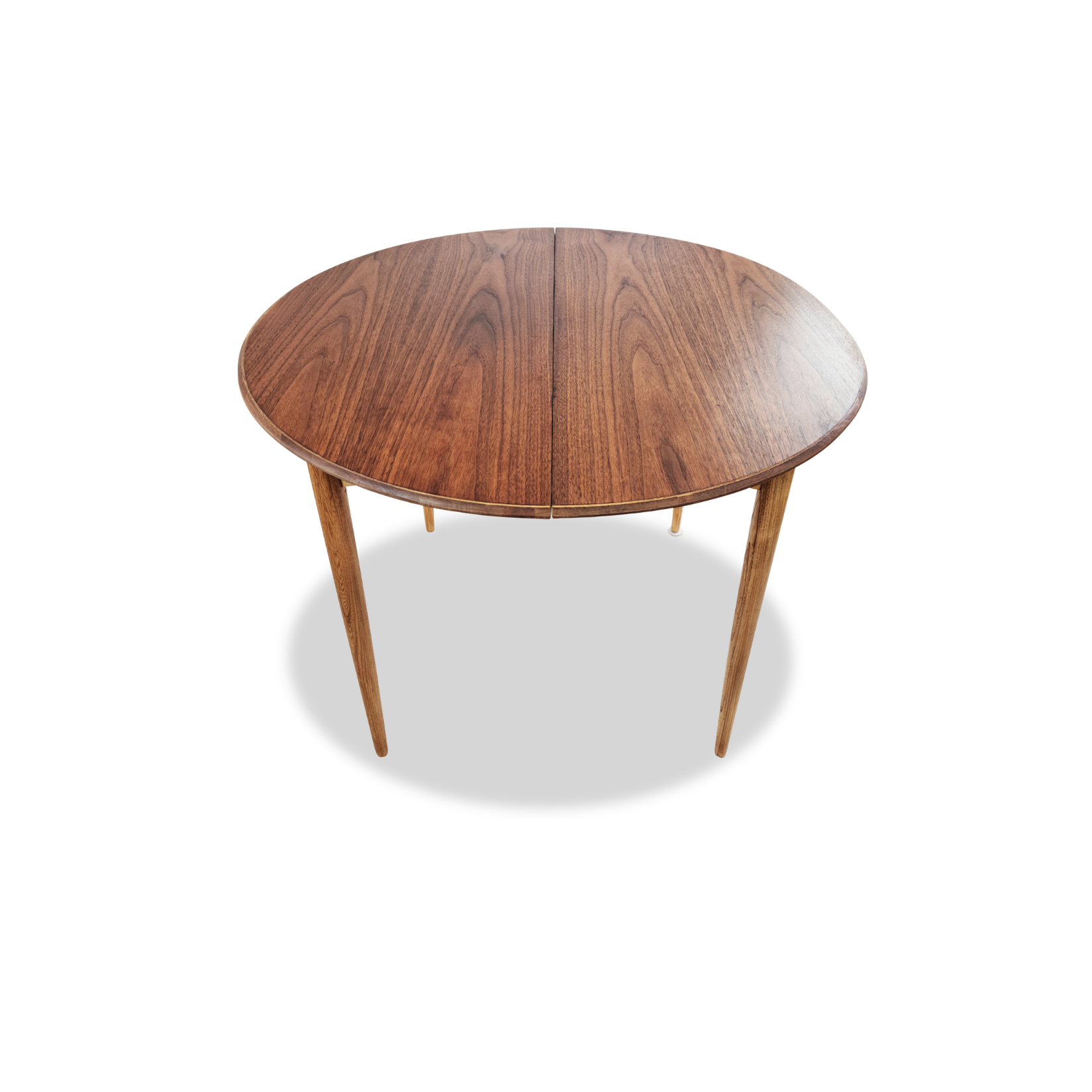 Walnut and Ash Dining Table by Deilcraft - Decade Five Furniture Co.