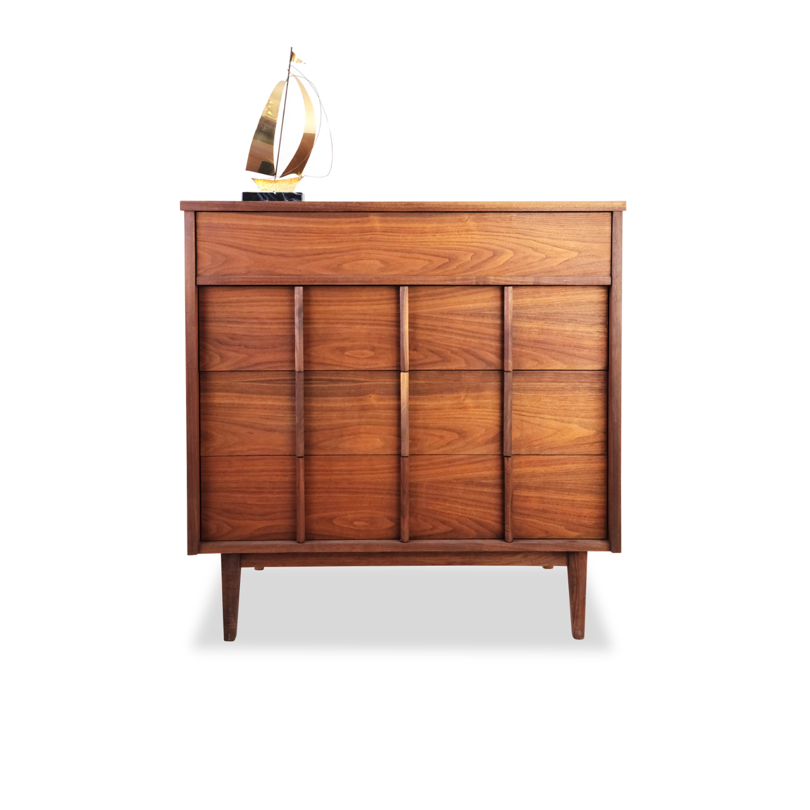 Walnut Highboy by Gibbard - Decade Five Furniture Co.