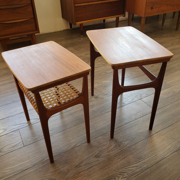 Mid Century Teak Nesting Tables | Decade Five Furniture Co.