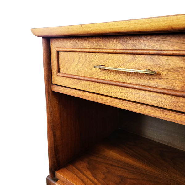 Walnut Bedside Table by Gibbard - Decade Five Furniture Co.