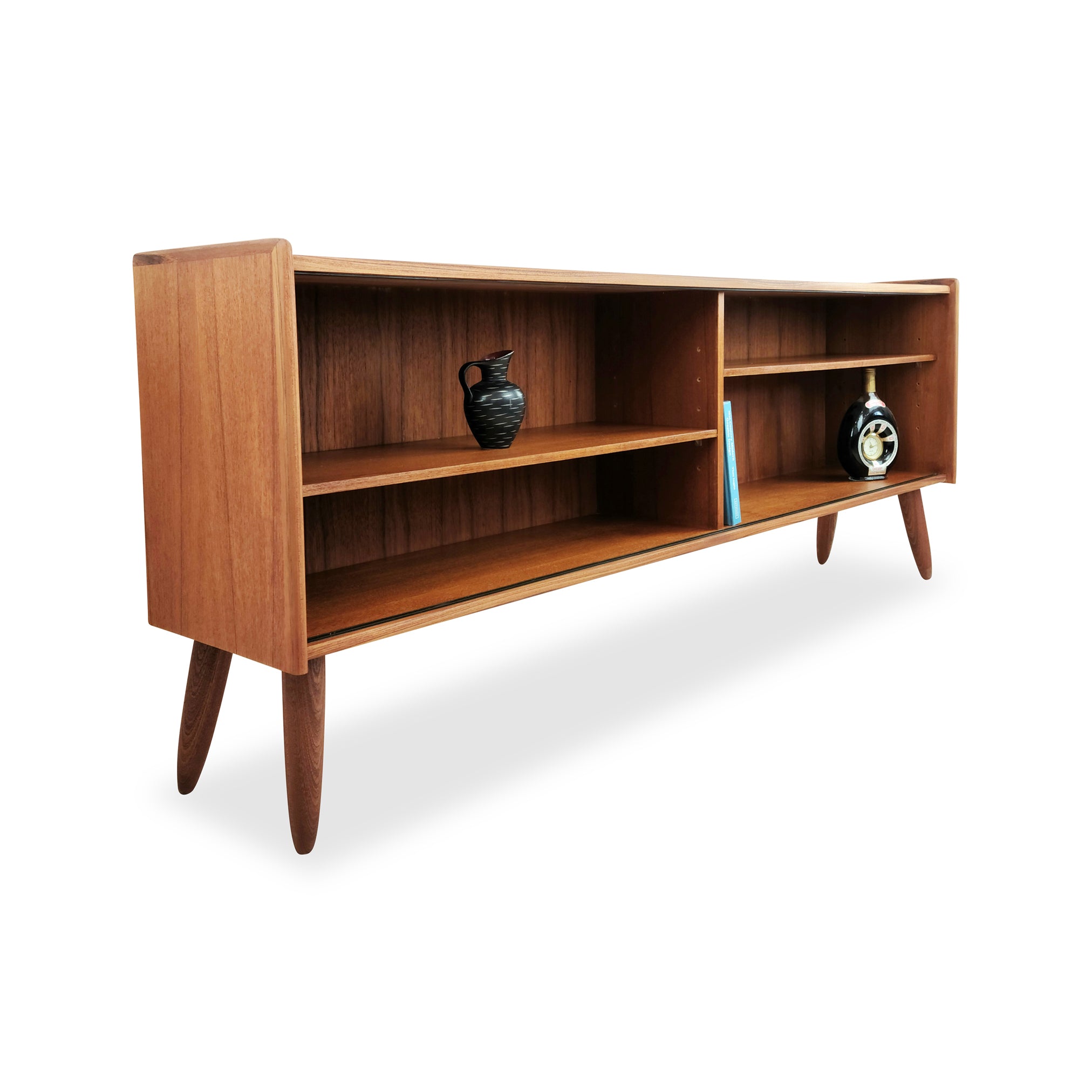 Teak Sideboard/Bookcase - Decade Five Furniture Co.