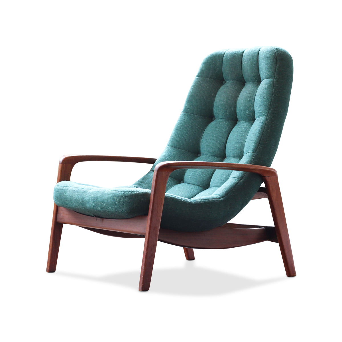 R. Huber Teak Scoop Chair | Decade Five Furniture Co.
