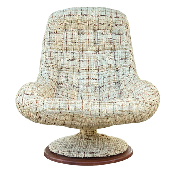 R. Huber Scoop Swivel Chair - Decade Five Furniture Co.